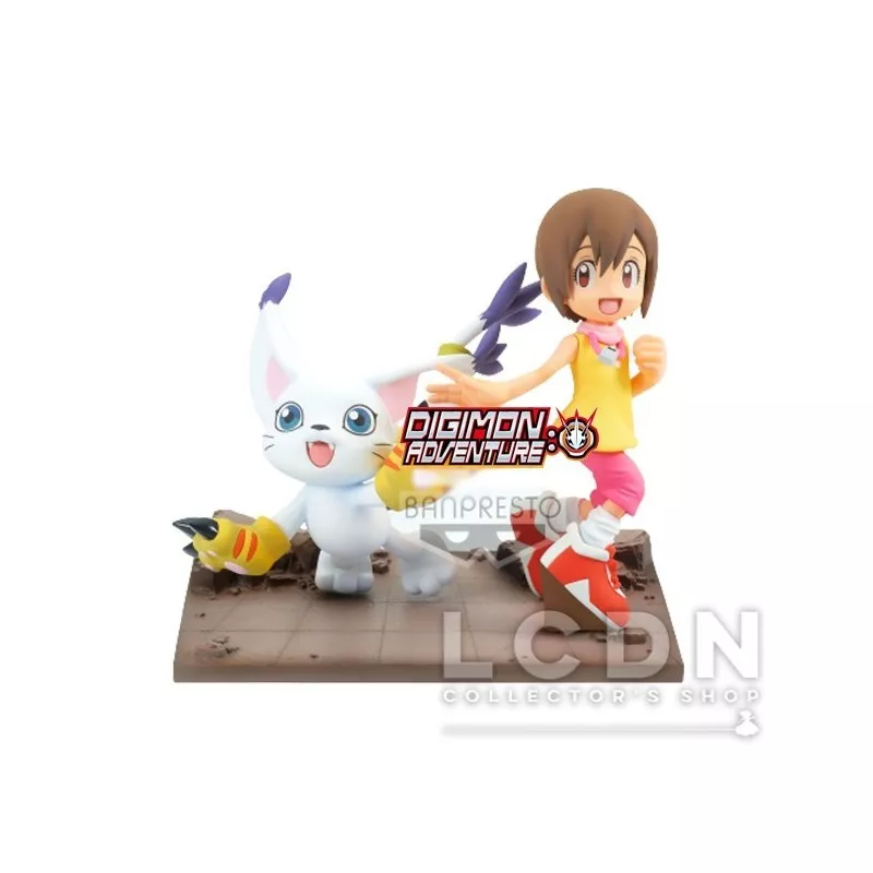 Digimon Adventure Statue Dxf Adventure Archives Hikari & Tailmon 12cm