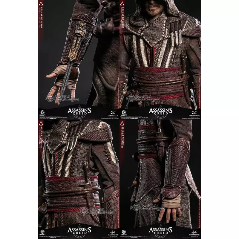 Assassin s Creed Movie Aguilar Michael Fassbender 1 6 Collectible Figure 31cm DAMTOYS DMS006 Displayed figure