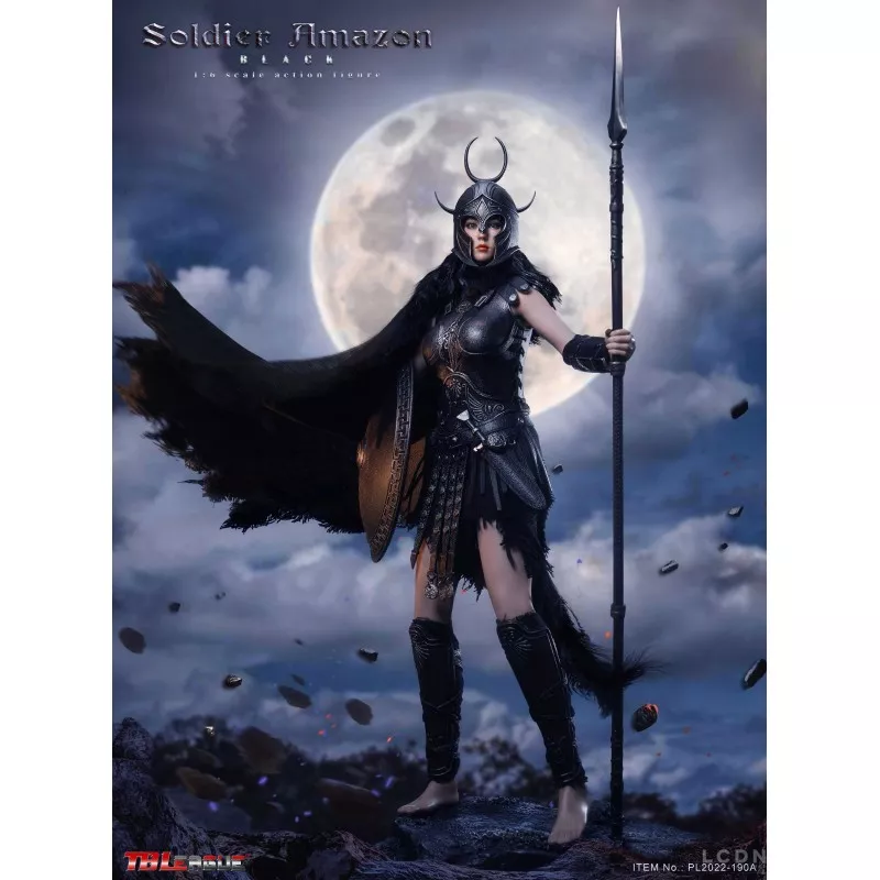 Soldier Amazon Black Collectible Action Figurine 1/6 TBLeague PL2022-190A