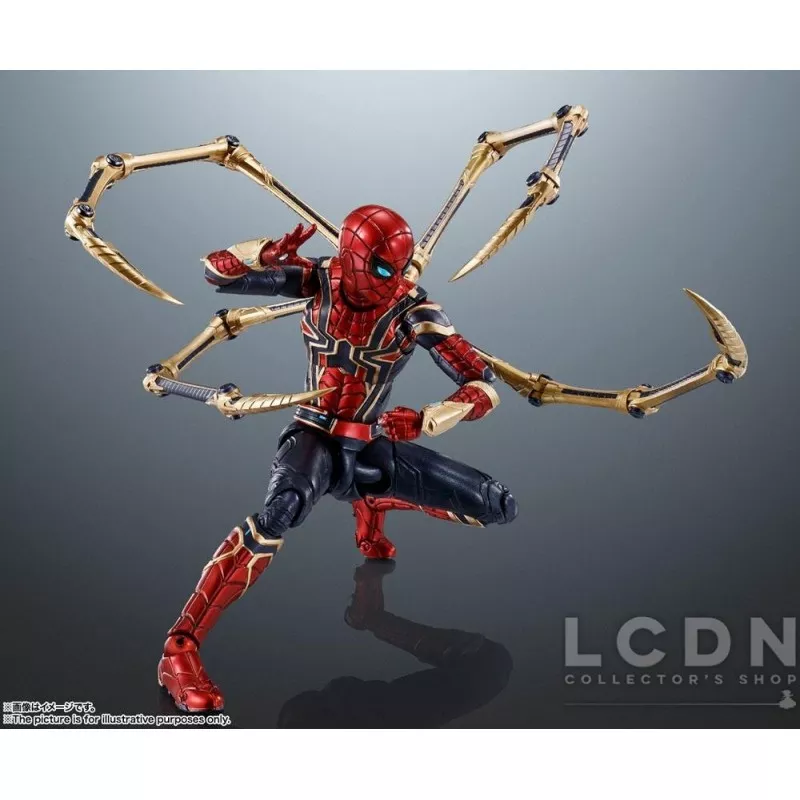 Spider Man No Way Home S.H. Figuarts Action Figure Iron Spider Man 15cm