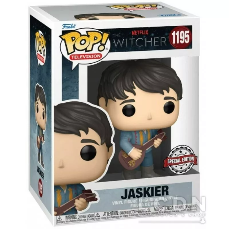 Funko Pop! TV The Witcher Jaskier with lute Exclusive Special Edition n ...