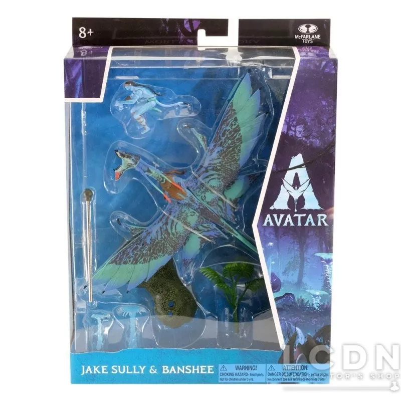 Avatar Action Figurine Deluxe Large Jake Sully & Banshee