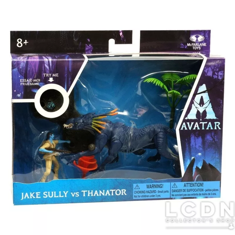 Avatar Action Figurine Deluxe Medium Jake vs Thanator