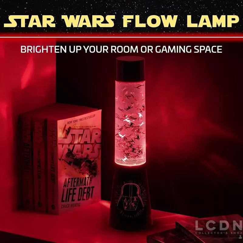 Star Wars Lampe Dark Vador Darth Vader Flow Lava Lamp Paladone 35cm