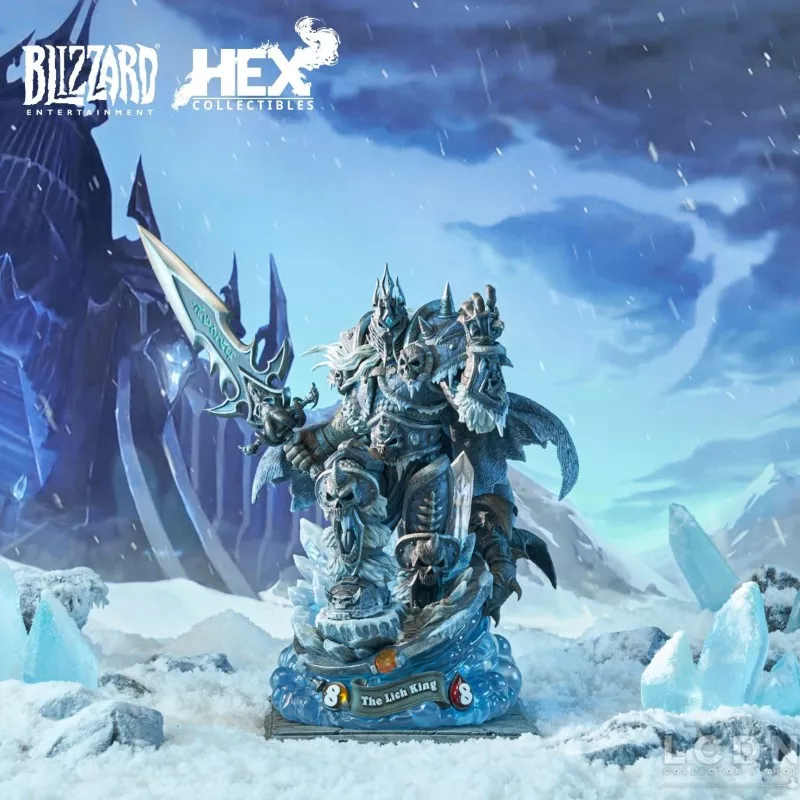 Hearthstone - World of Warcraft Statue 1/6 The Lich King Blizzard HEX ...