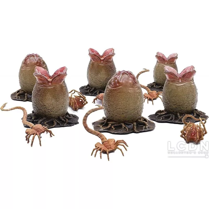 Alien Set of Figures 1/18 Alien Ovomorph And Facehugger Px