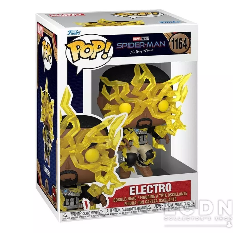 Spider-Man No Way Home POP! Marvel Electro Vinyl Figure 10cm N°1164