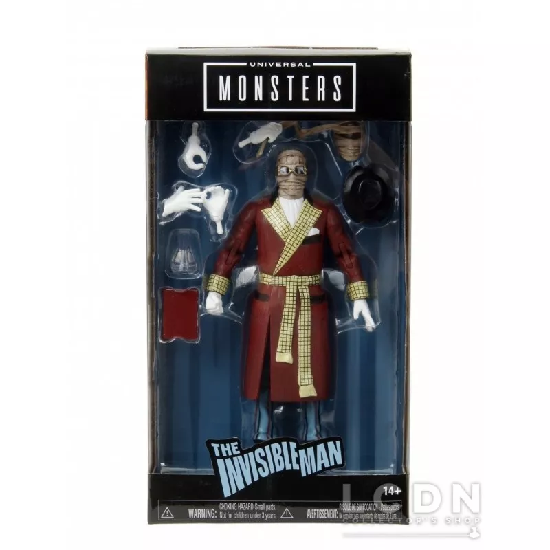 Universal Monsters Action Figure Invisible Man 15cm