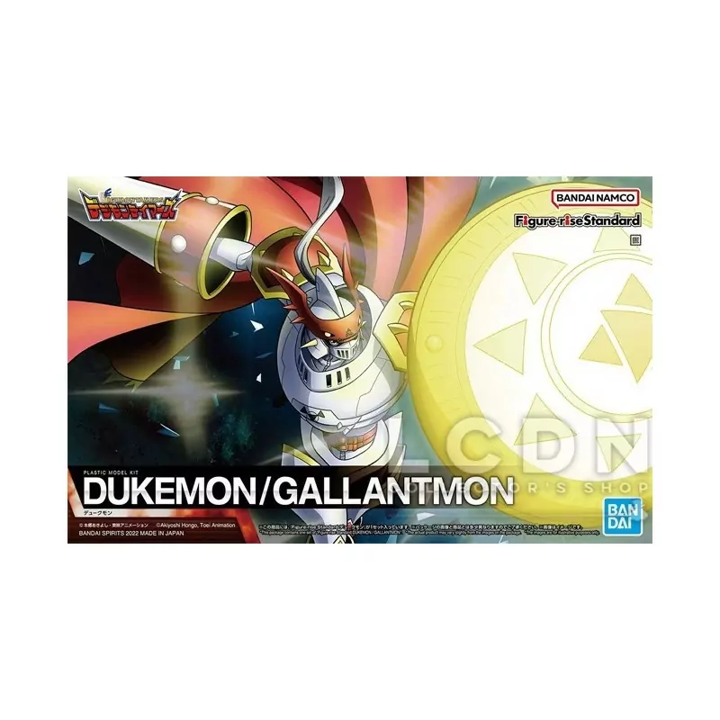 Digimon Model Kit Figure Rise STD Dukemon / Gallantmon