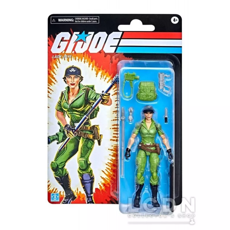 G.I. Joe Retro Collection Action Figurine Lady Jaye 15cm