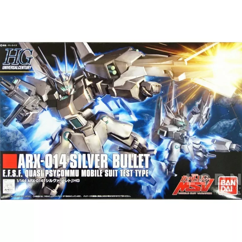 HG Gundam Maquette 1/144 ARX-014 Silver Bullet N°170