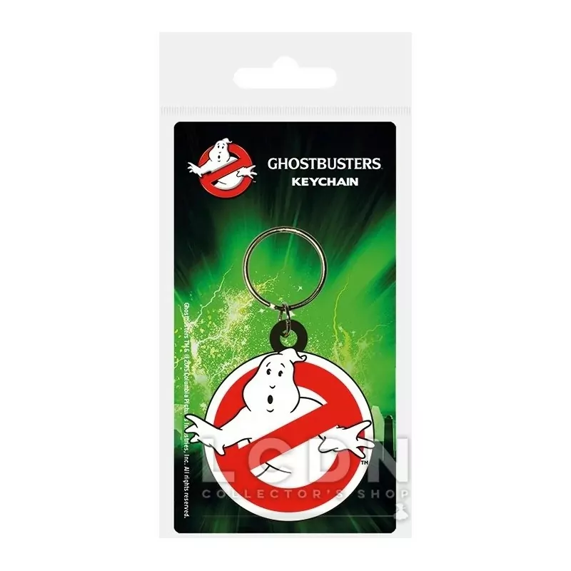 Ghostbusters Rubber Keychain Logo