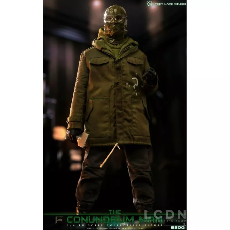 Conundrum Man NIB Riddler Collectible Action Figure 1/6 Six Feet Lane ...