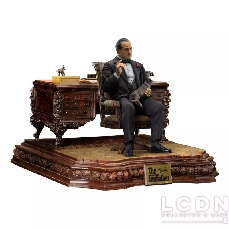 The Godfather Statue 1/10 Deluxe Art Scale Don Vito Corleone 19cm