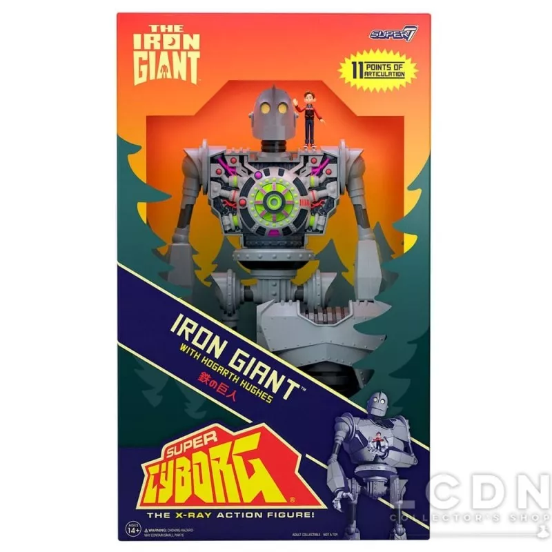 The Iron Giant Super Cyborg Action Figure Super Cyborg Iron Giant (Full ...