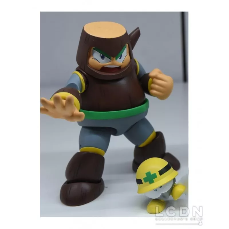Mega Man Action Figure Wood Man 11cm