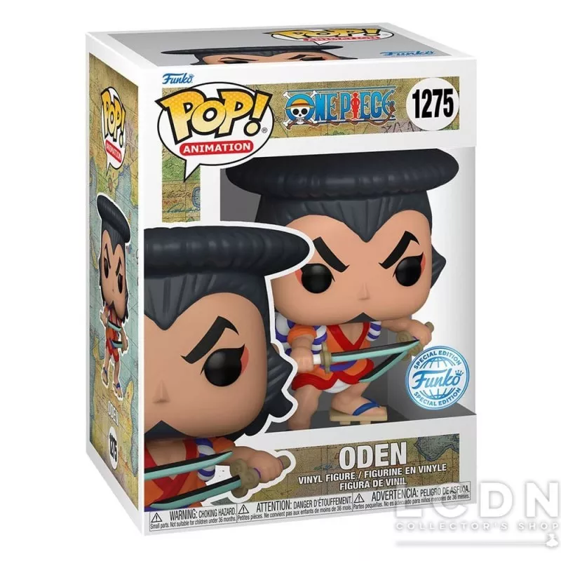 One Piece POP! Animation Oden Figure 10cm N°1275