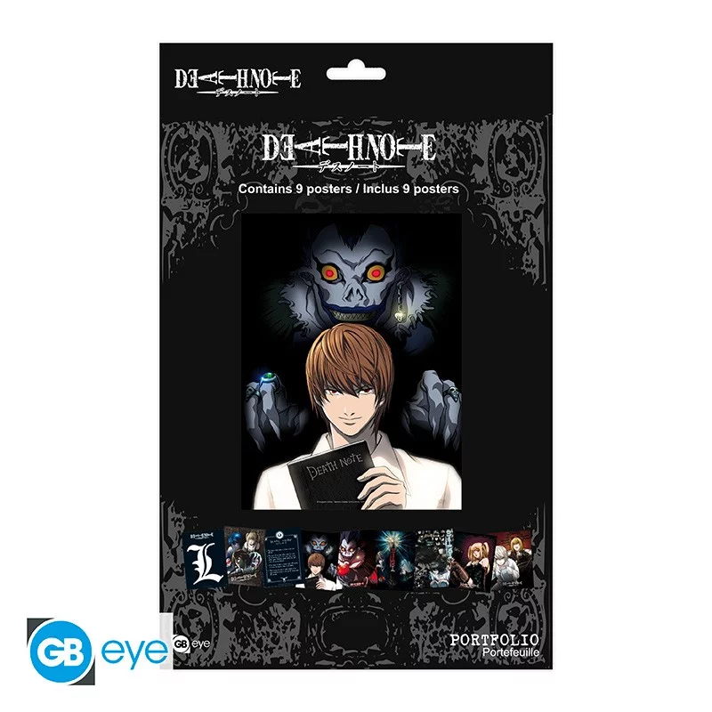 Death Note Set of 9 Posters Protagonists 21x29,7cm