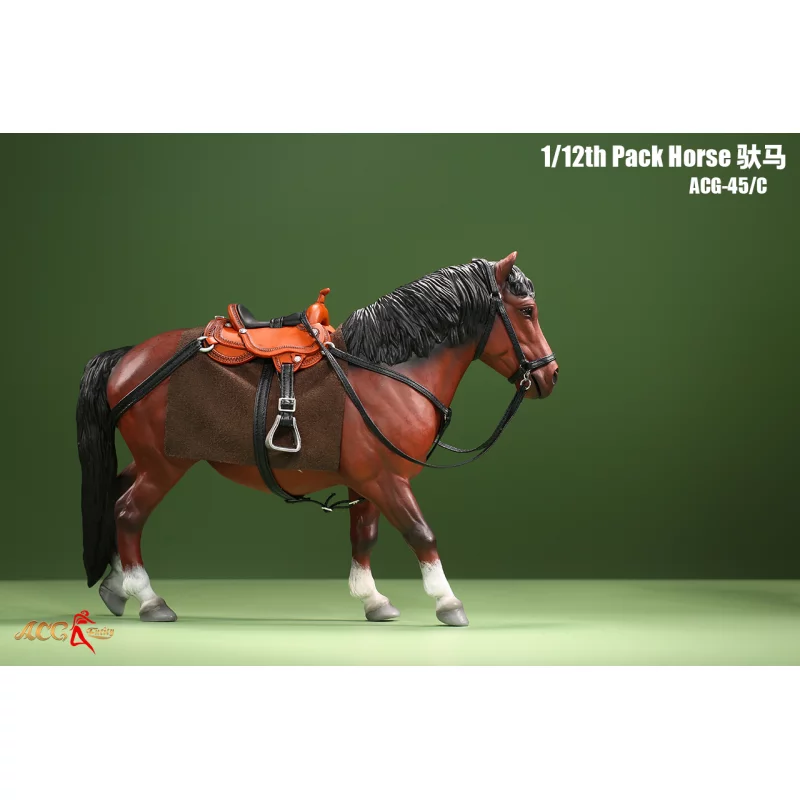 Pack Horse Brown Figurine ACG TOYS ACG-45C 1/12