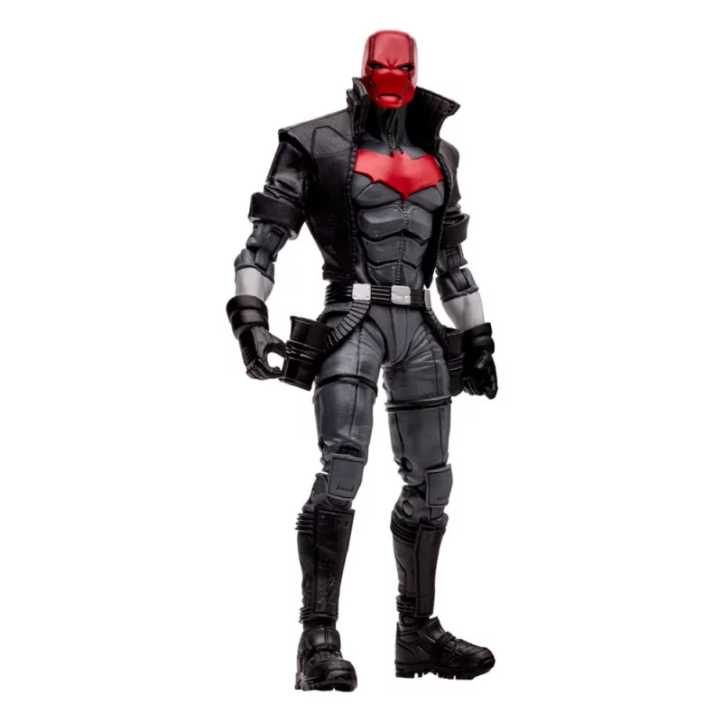 DC Multiverse Action Figure Red Hood (The New 52) Black & White Accent Edition (Gold Label) 18cm