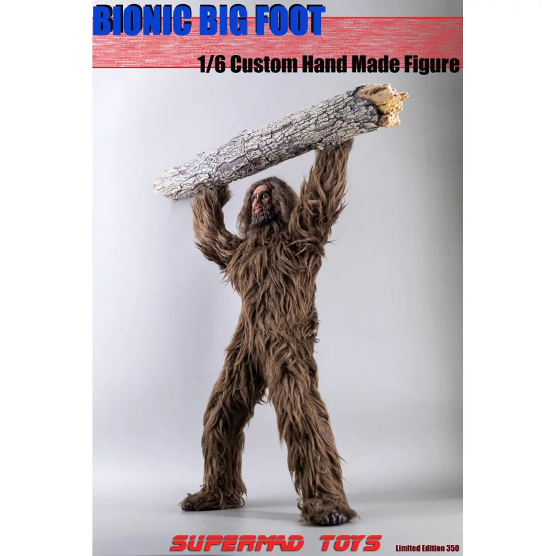 Big Foot cyborg Bionic Bigfoot Collectible Action Figurine 1/6 SUPERMAD ...