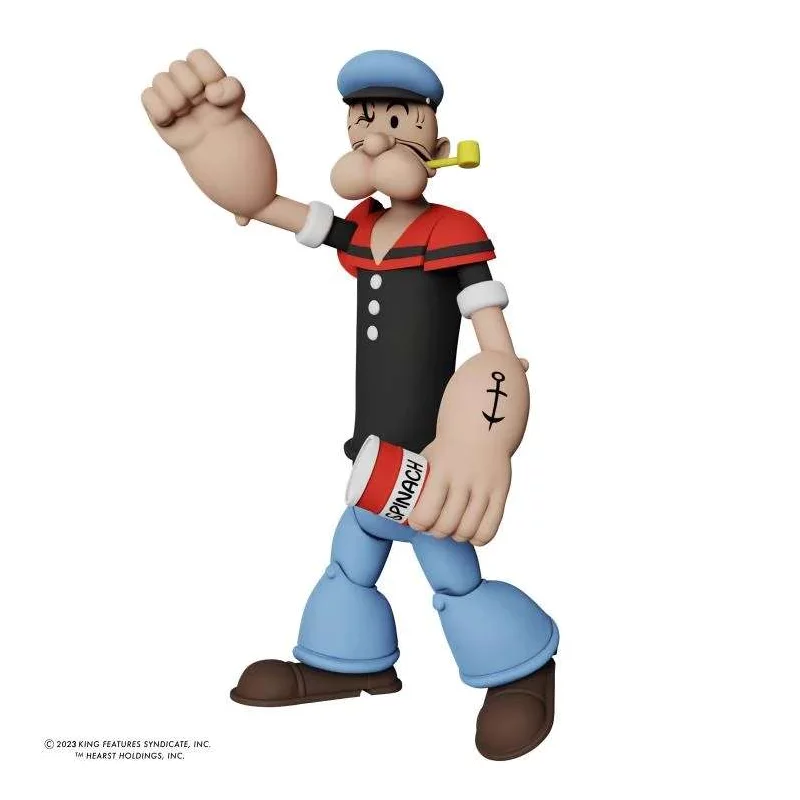Popeye Action Figure Power Stars Popeye 12cm