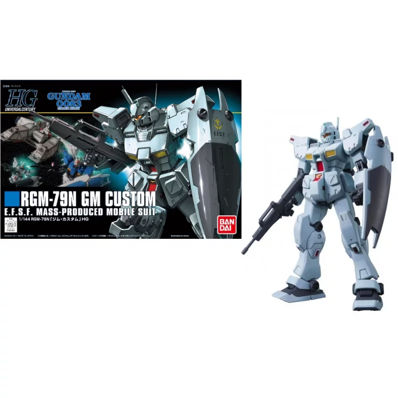 HGUC Gundam Maquette 1/144 RGM-79N GM Custom n°120