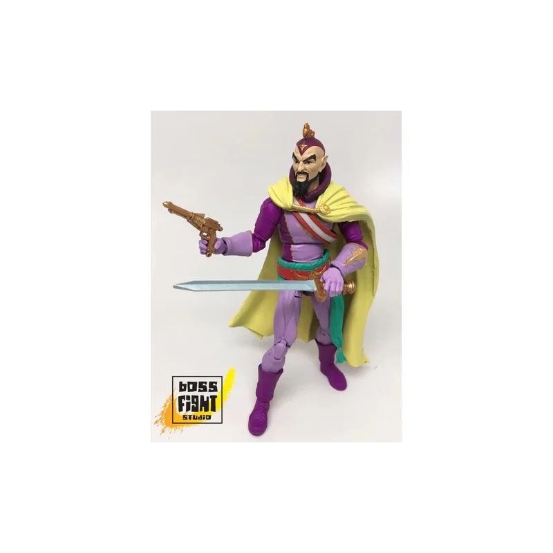 Flash Gordon Hero H.A.C.K.S. Action Figurine 1/18 Wave 01 Comic Ming 10cm