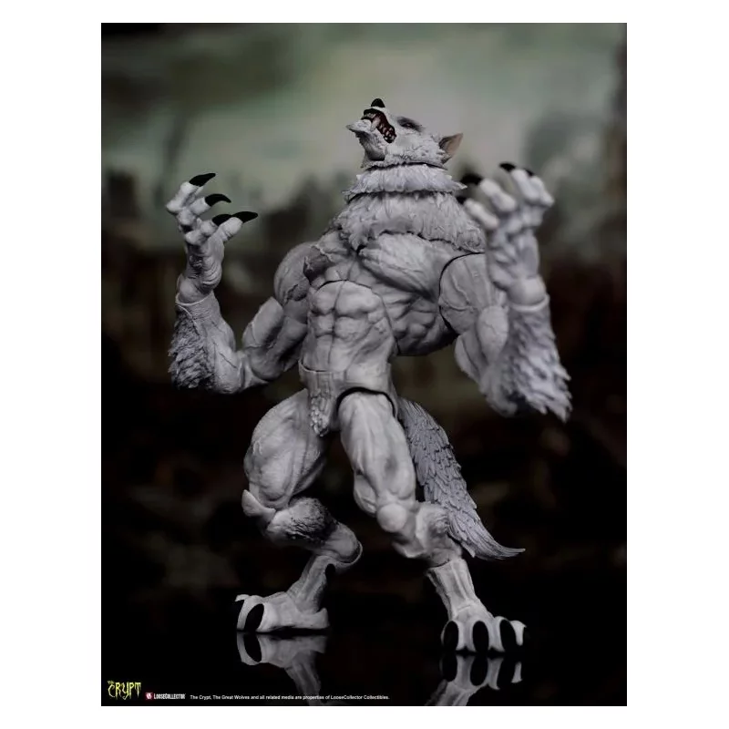 The Crypt Great Wolves Vozlak White Action Figure Executive Replicas ...
