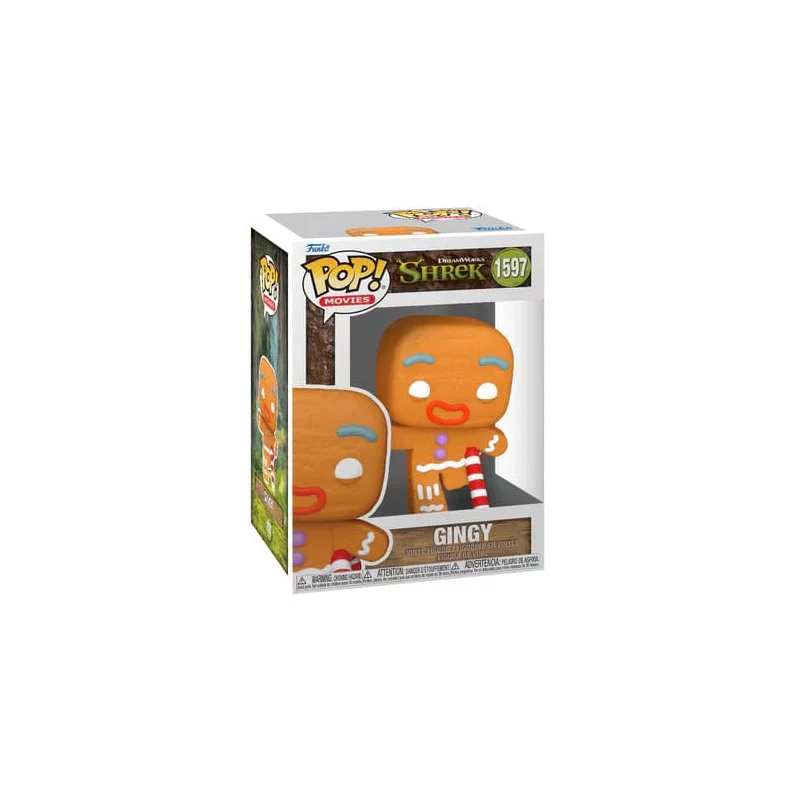 Shrek POP! Movies Gingy Gingerbread man Figure 10cm N°1597