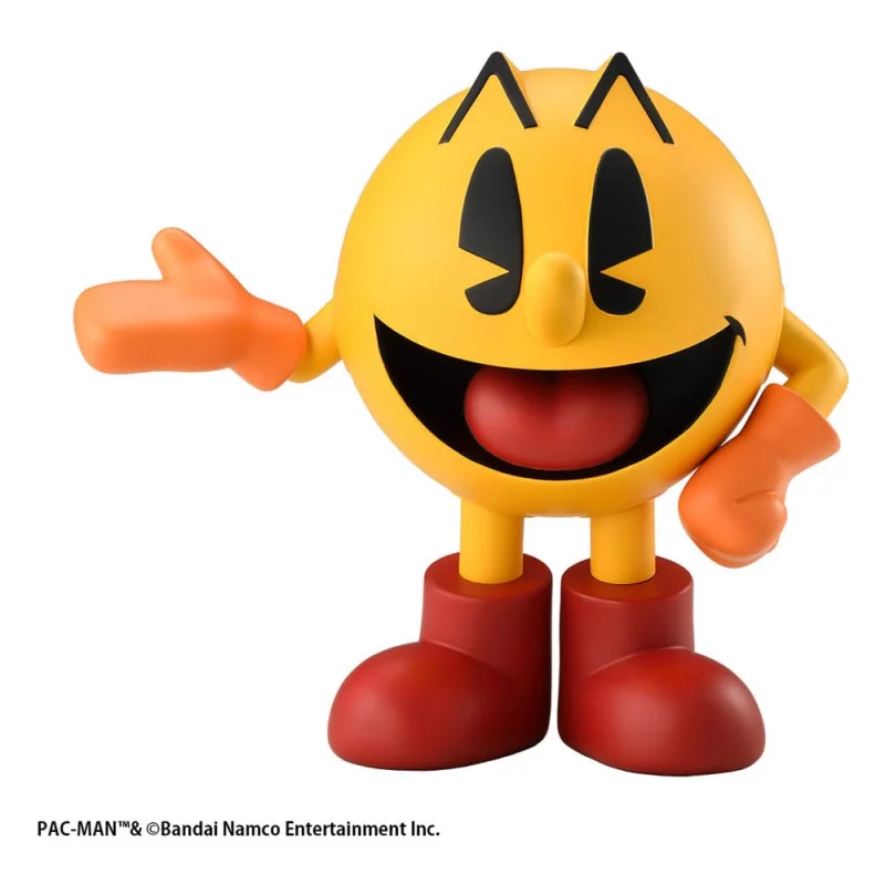 Pac-Man Figure SoftB Half PAC-MAN 15cm