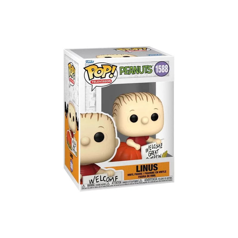 Peanuts Snoopy POP! Television Linus Figure 10cm N°1588