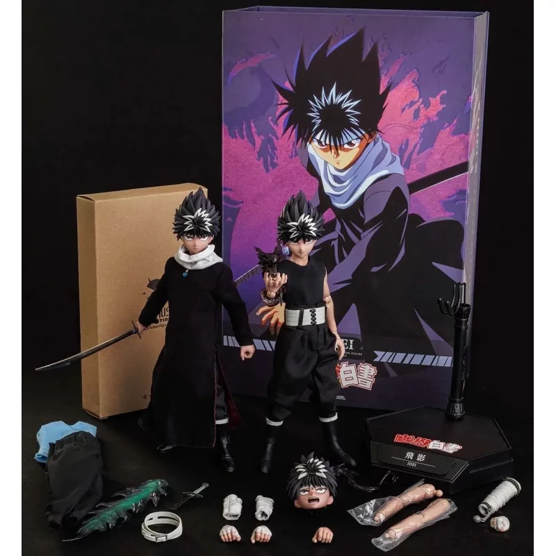 Yu Yu Hakusho Collectible Action Figurine 1/6 Hiei Luxury Edition Asmus ...