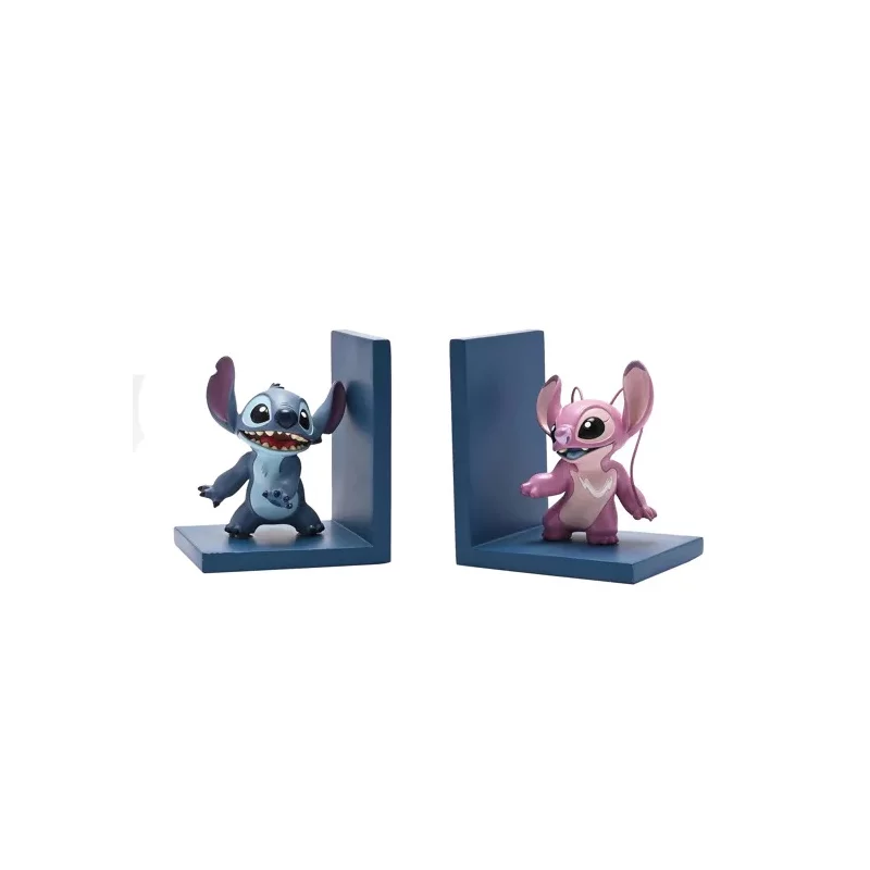 Stitch & Angel Bookends 3D 13cm