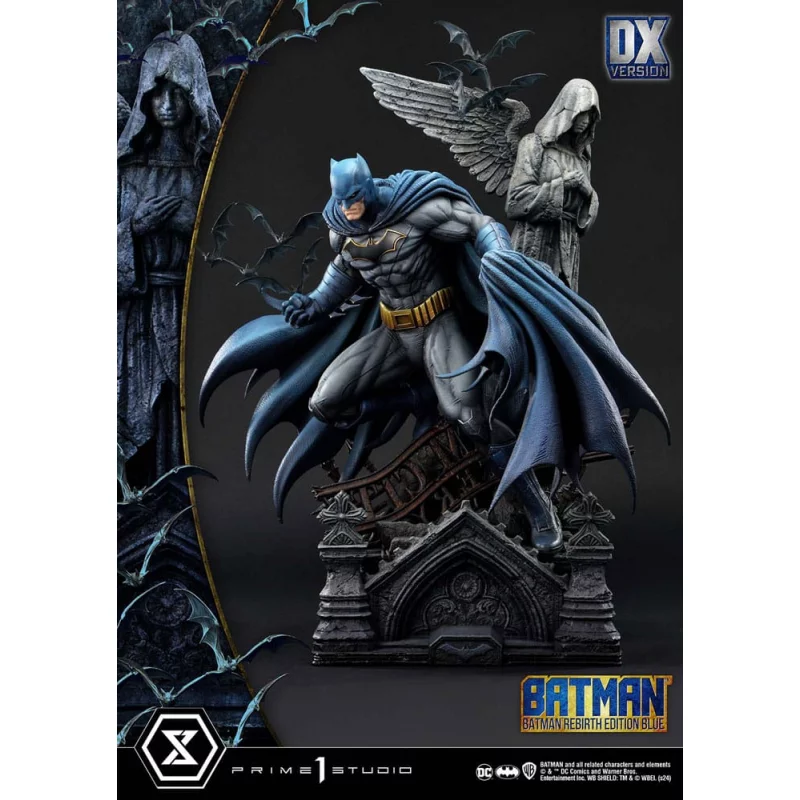 DC Comics Batman Statue 1/4 Batman Rebirth Edition Blue Deluxe Version 71cm