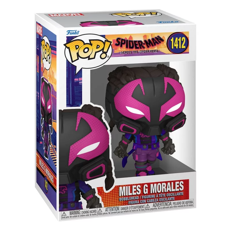 Spiderman Across the Spider-Verse POP! Marvel Miles G Morales (Prowler ...