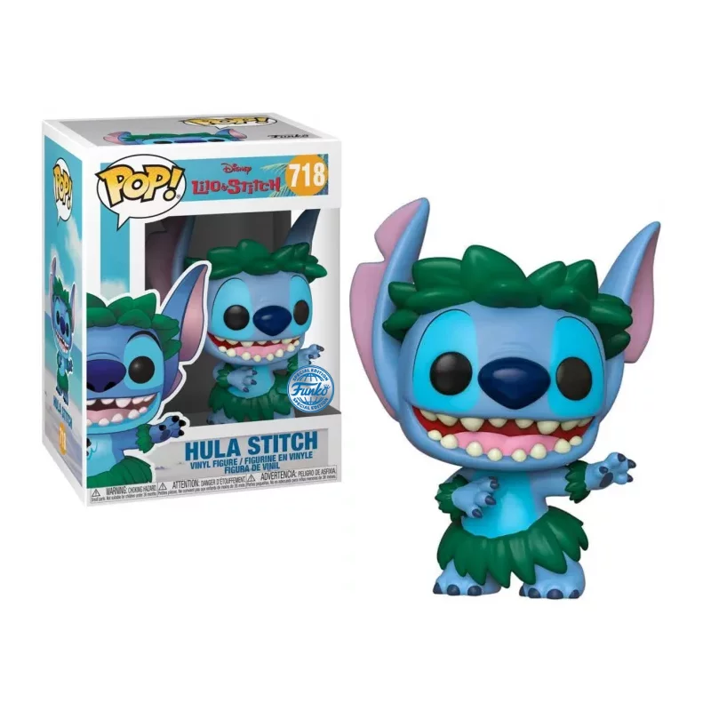 Lilo & Stitch POP! Disney Hula Stitch Vinyl Figure 10cm N°718