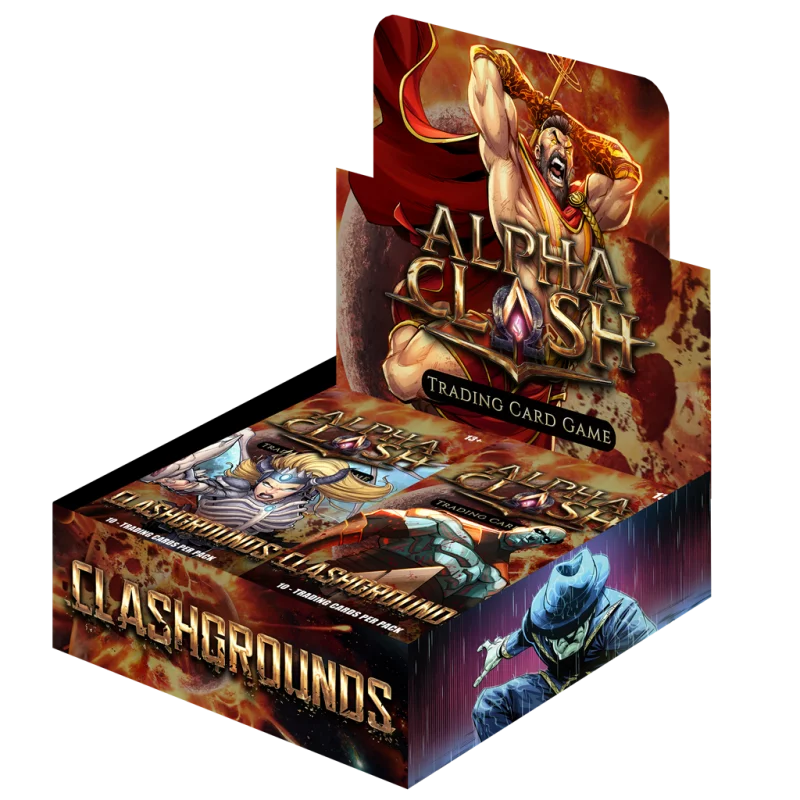 Alpha Clash TCG Clashgrounds Booster Display (24 Packs) *ENGLISH*