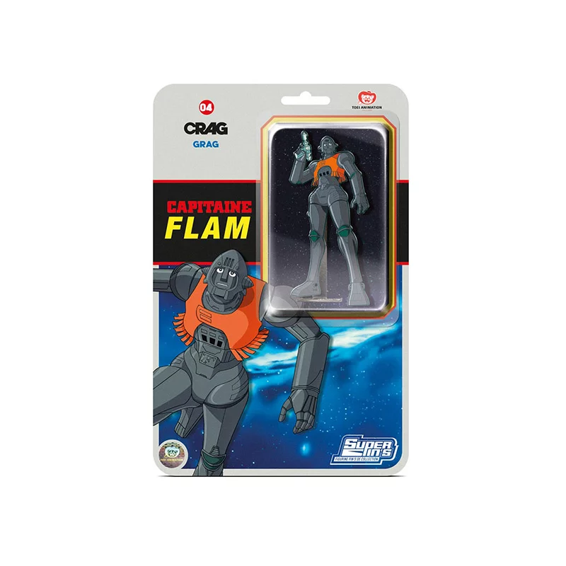 Captain Flam Pin's Blister Card Crag 10cm