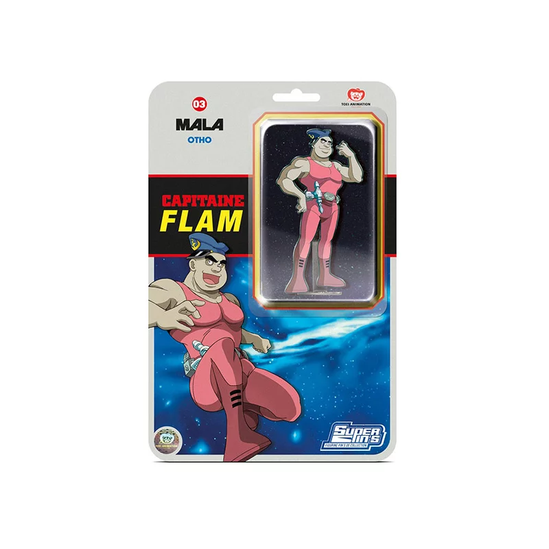 Captain Flam Pin's Blister Card Mala 10cm