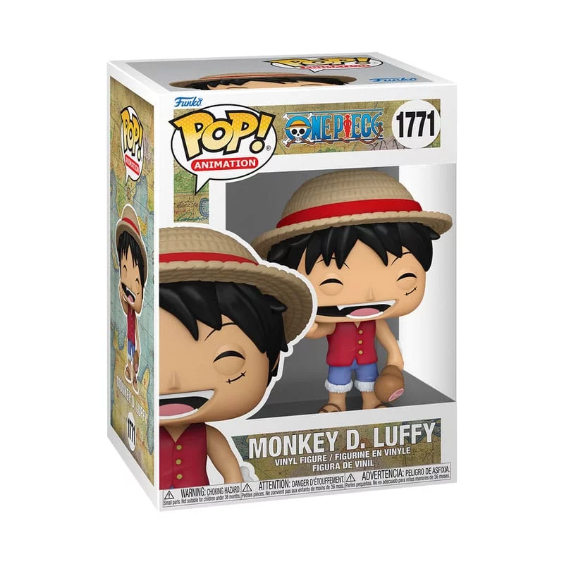 One Piece POP! Animation Monkey D. Luffy with chicken Figure 10cm N°1771