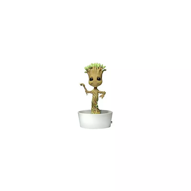Guardians of the Galaxy Body Knocker Bobble-Figure Dancing Potted Groot ...