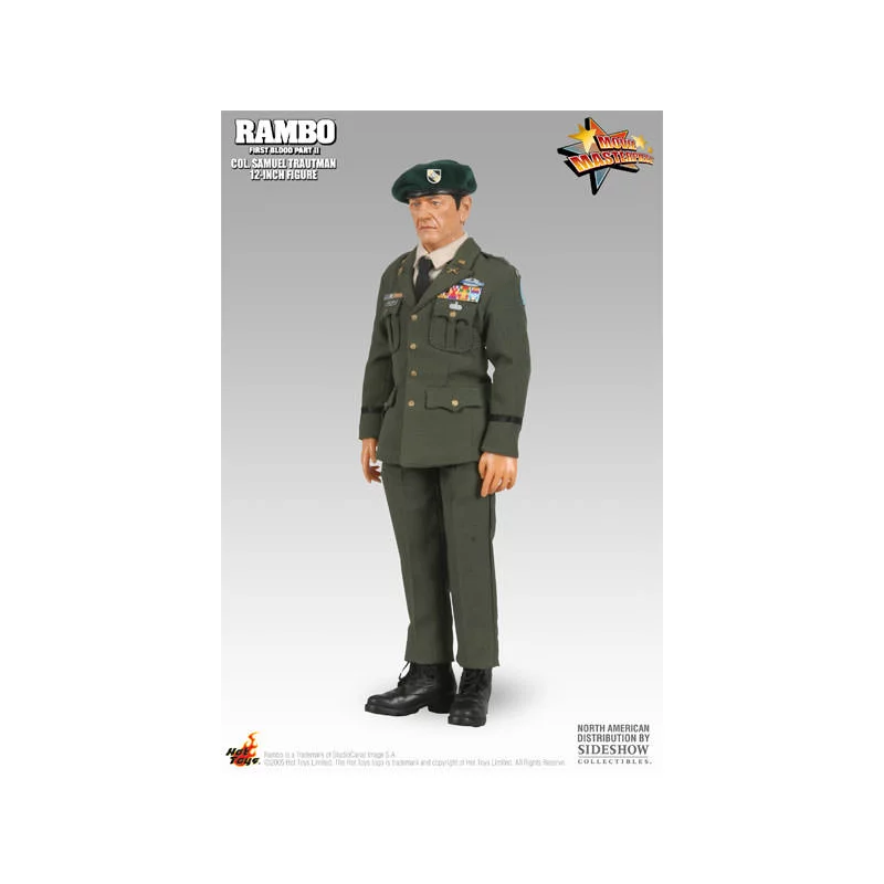 Hot Toys MMS07 Rambo First Blood II Collectible Action Figure 1/6 ...