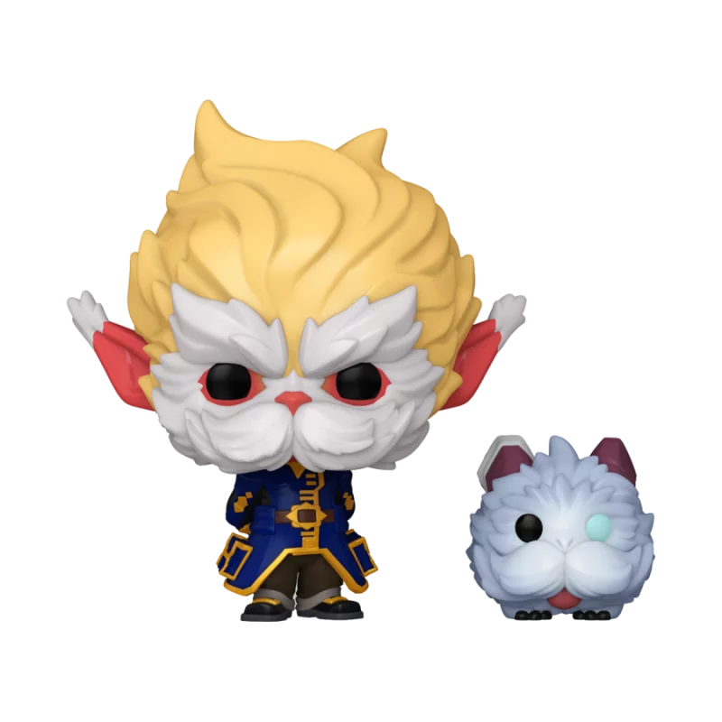 ARCANE League of Legends POP! Television Heimerdinger with Poro Figure ...