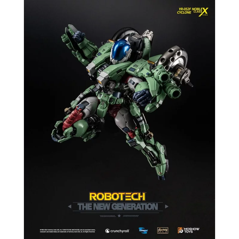 Robotech The New Generation Action Figurine Rick YR-052F Transformable Cyclone 29cm