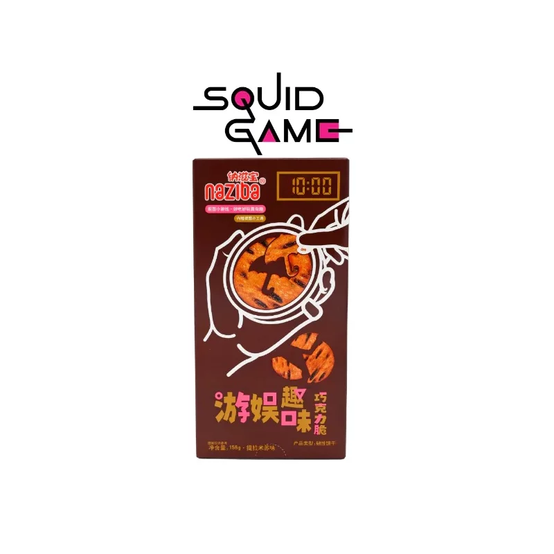 Naziba Squid Game - Chocolate Crisps 158gr