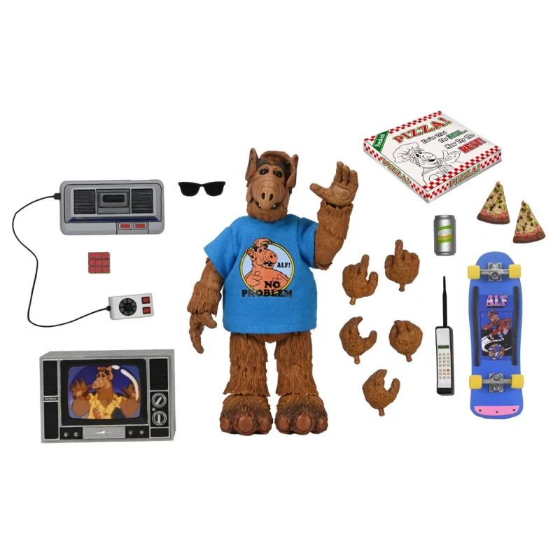 Alf Action Figure Ultimate Totally 80's Alf 18cm