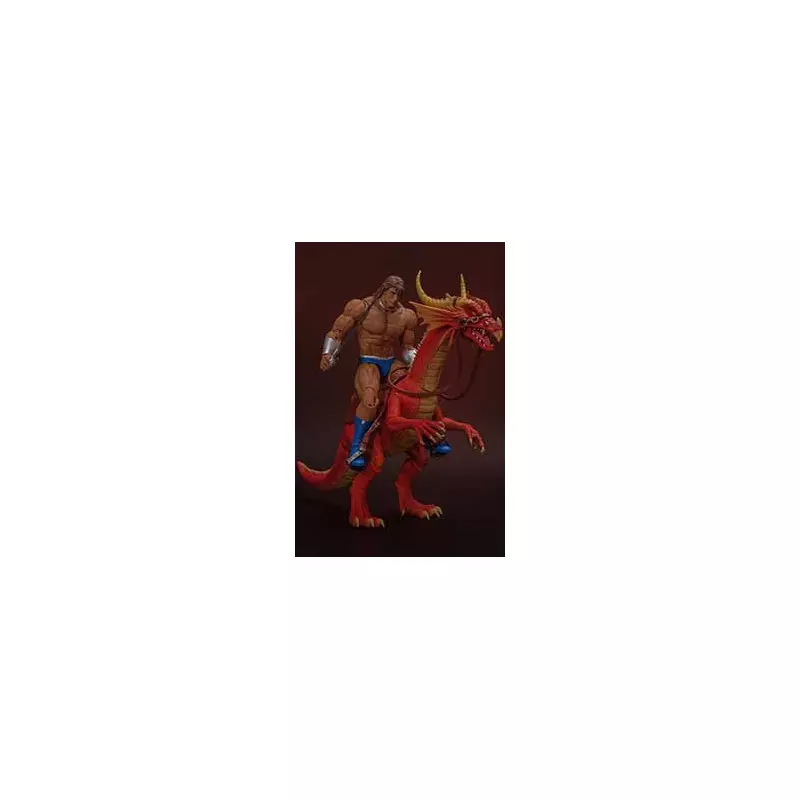 Golden Axe Action Figurine 1/12 Ax Battler & Red Dragon 18 cm (boite ...