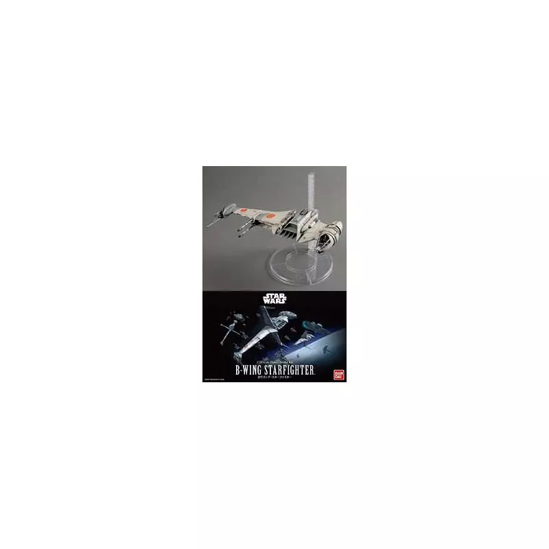 Star Wars B-Wing Starfighter 1/72 Scale Plastic Model Kit Bandai