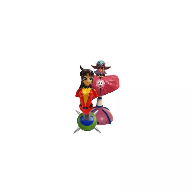 Goldorak King Vega (n°002/200) and Maria Freed pack Busts (New)